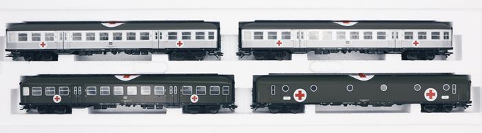 Märklin 4MFOR 42563 sanitetsvognsæt - Erevolution sælger nyt og brugt ...